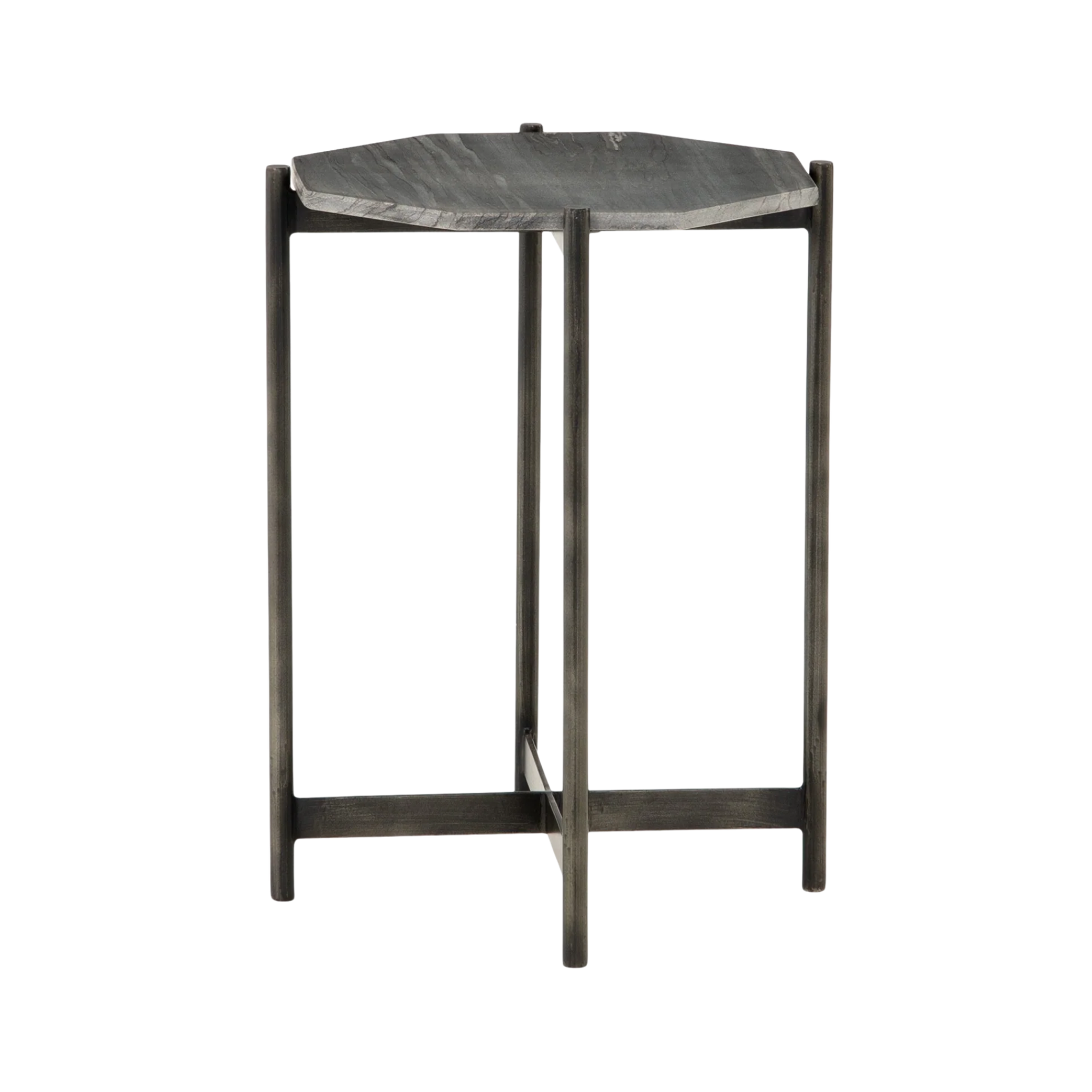 Hewitt Accent Table (Ebony) – Mayker Events