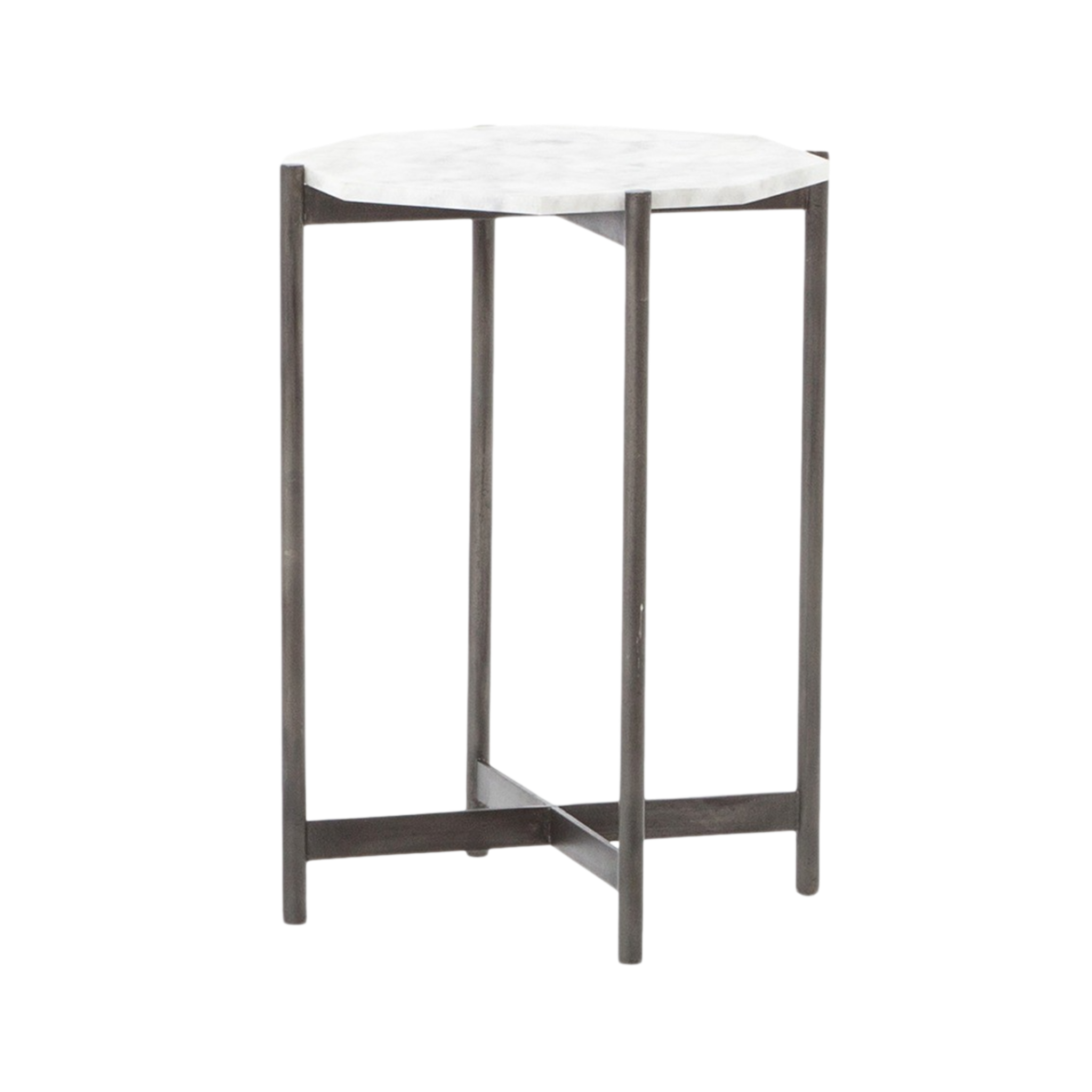 Hewitt Accent Table (Brass) – Mayker Events