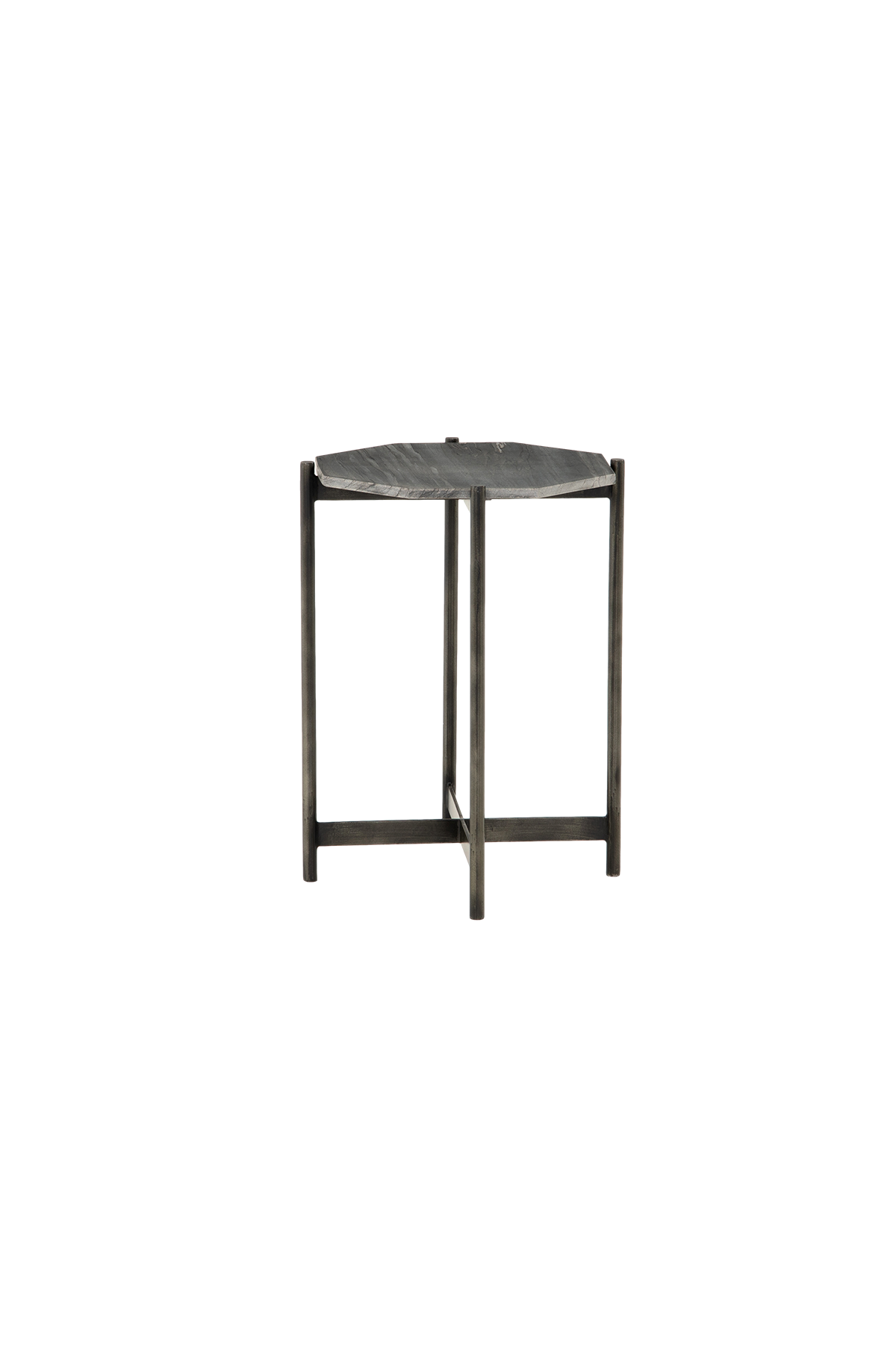 Hewitt Accent Table | Ebony – Mayker Events